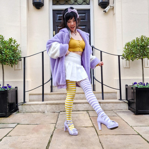 Duo Tights - Mellow Yellow - Tights & Clothes In Sizes 4-38 - Snag