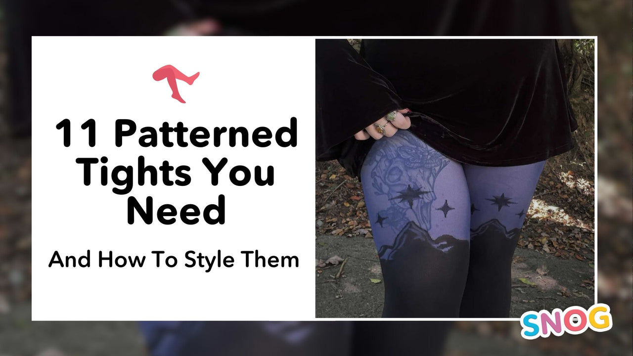 11 Fun Patterned Tights and How to Style Them – Snag