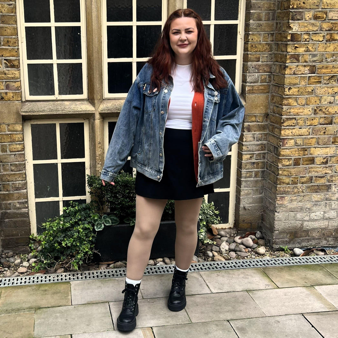 Builder's Tea 120 Denier Tights - Snag