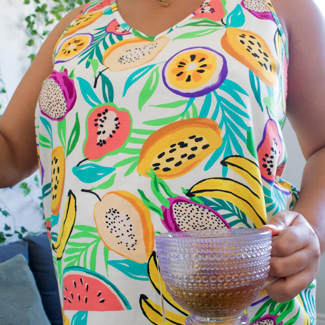 Organic Club Tropicana Vest - Tights & Clothes In Sizes 4-38 - Snag