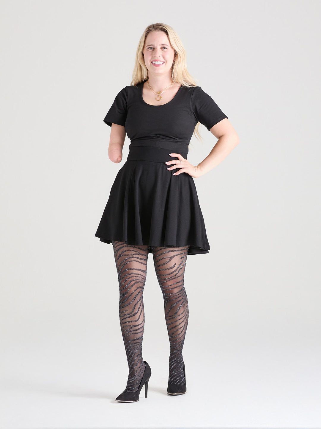 Zebra Cadabra - Zebra Print Tights - Snag