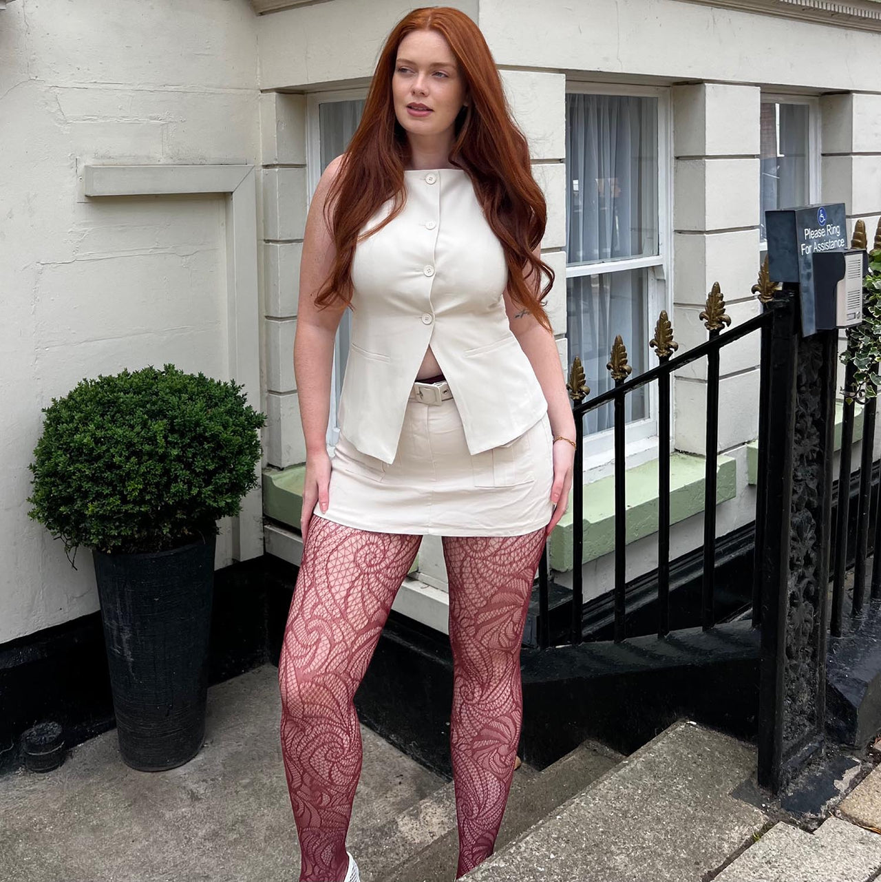 Thighs The Limit Fishnets - Timewarp - Roast - Tights & Clothes In ...