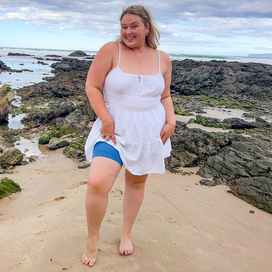 Stay Cool Chub Rub Shorts - Petrol Blue - Tights & Clothes In Sizes 4 ...