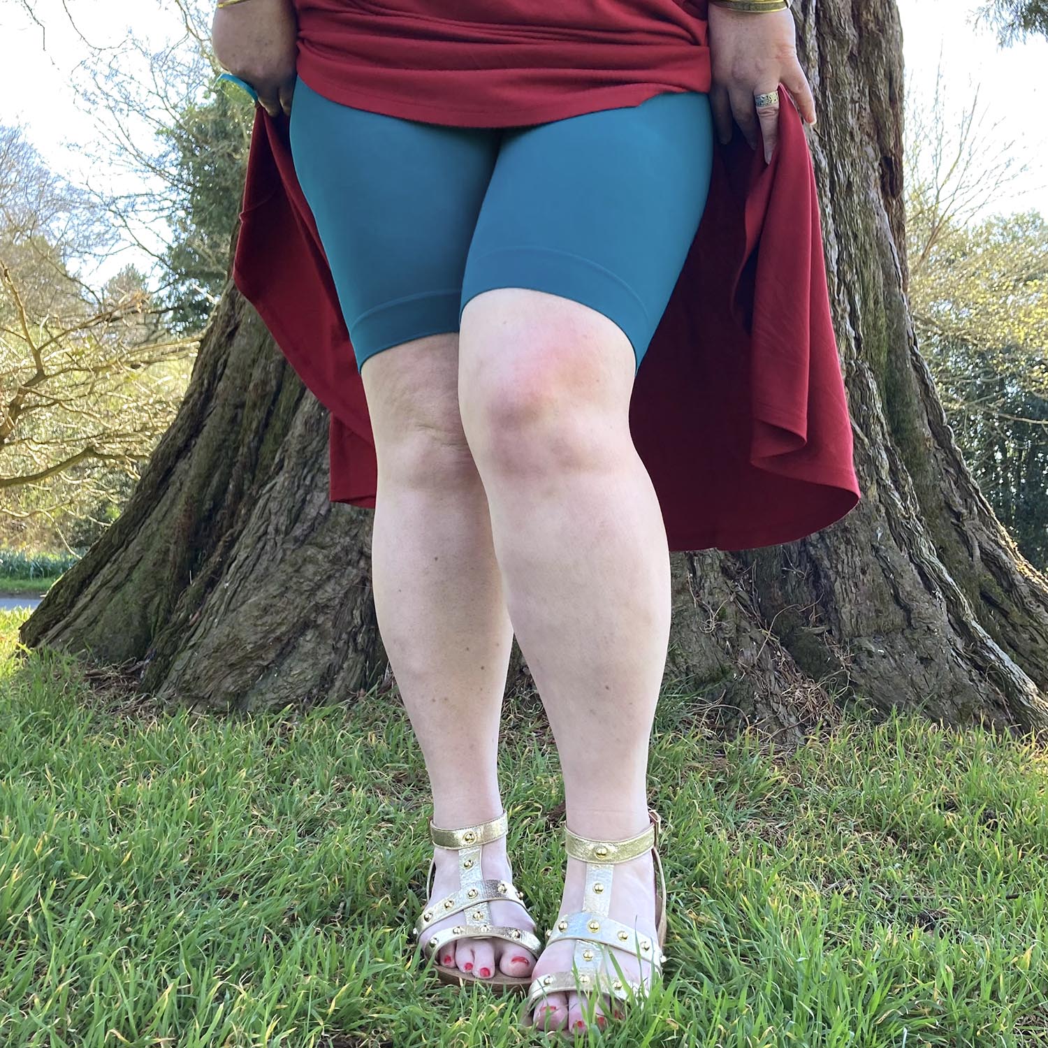 Stay Cool Chub Rub Shorts - Petrol Blue - Tights & Clothes In Sizes 4 ...