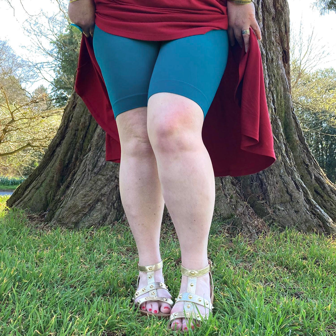 Stay Cool Chub Rub Shorts - Petrol Blue - Tights & Clothes In Sizes 4 ...