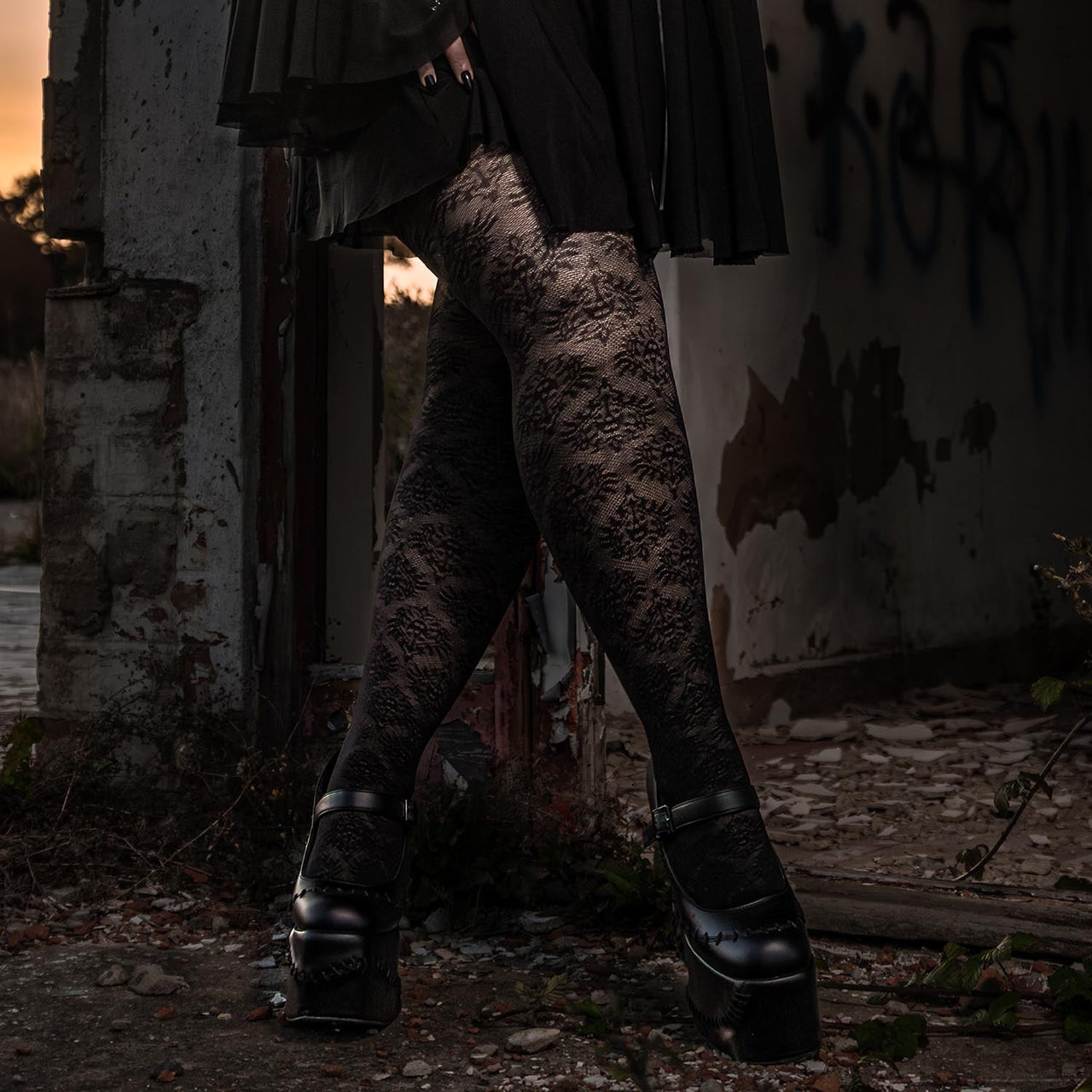 Phantom Veil Tights | Cute Ghost Halloween Tights | Snag