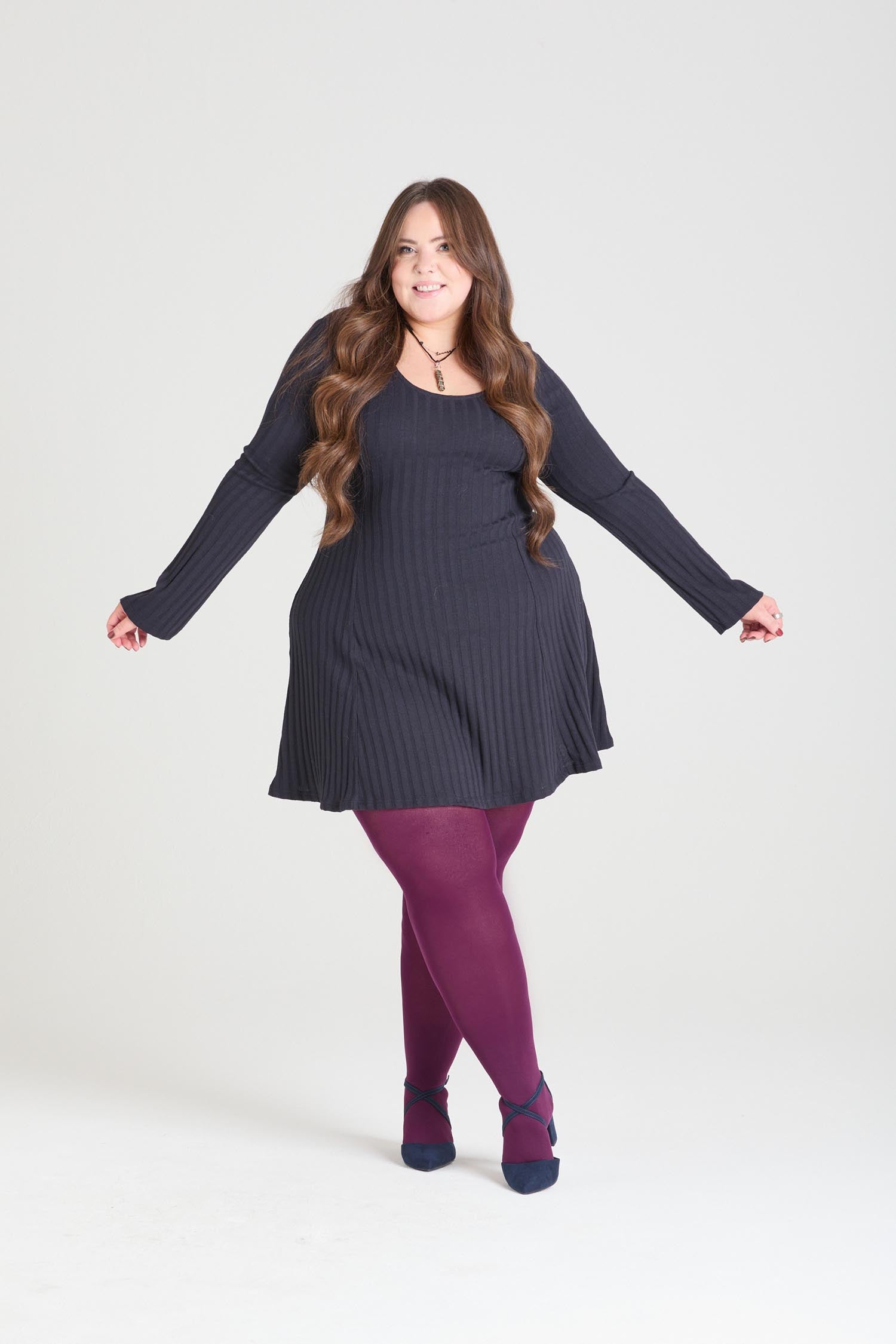 80 Denier Tights in Mulberry – Snag