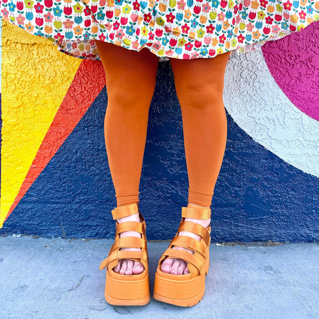 Footless Tights - Toffee Apple - Tights & Clothes In Sizes 4-38 - Snag