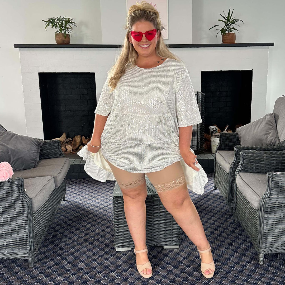 Lace Stay Cool Chub Rub Shorts - Blissful - Tights & Clothes In Sizes 4 ...