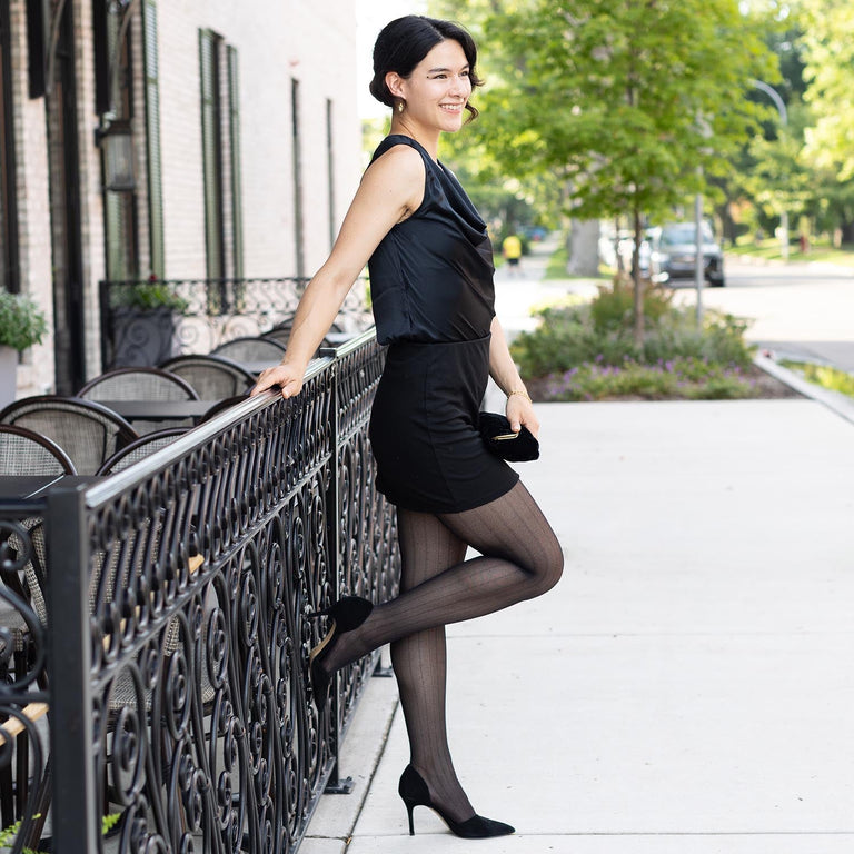 Black Tights. Women's Black Fashion Tights | Snag