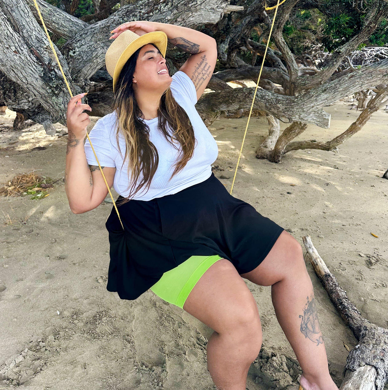 Kiwi Green Stay Cool Chub Rub Shorts - Snag