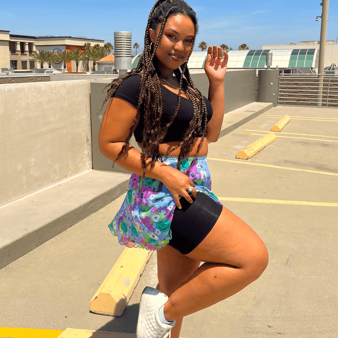 Short Chub Rub Shorts in Black - Snag